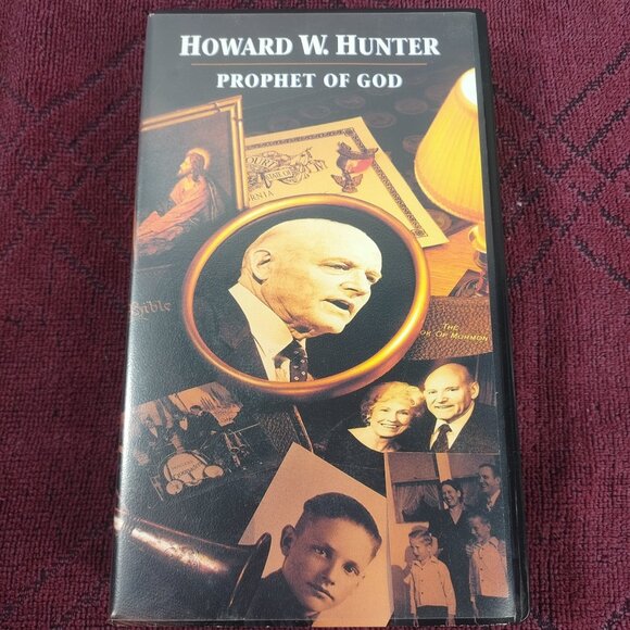Howard W. Hunter | Media | Howard W Hunter Prophet Of God 994 Vhs Tape ...